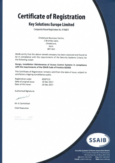 An Introduction to Key Solutions Europe Ltd. - Security Systems Installer